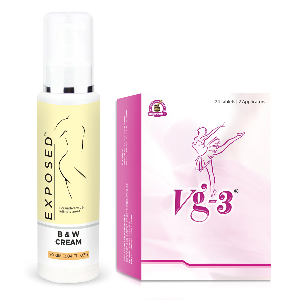 Vg3 + Brightening Cream - Vg3 Tablet - Brightening Cream | La-Elega – la-elega