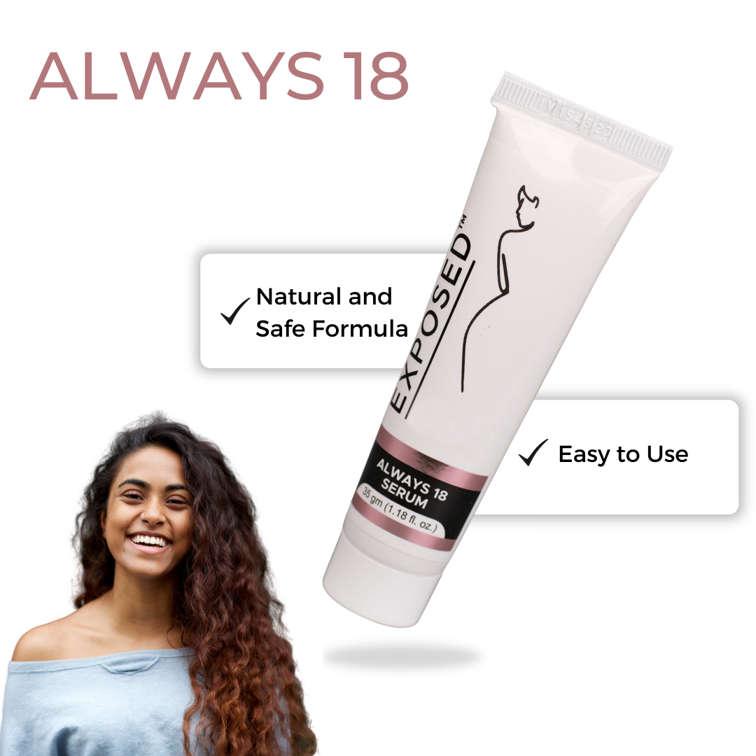 Exposed Always 18 Serum | Revitalizing Serum For Women | 35 gm – la-elega