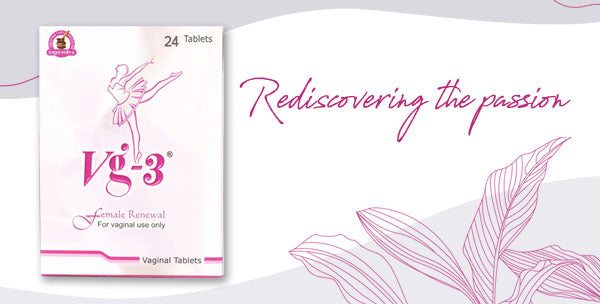 VG3 Tablet - Vg 3 Vaginal Tablet | 24 Tabs