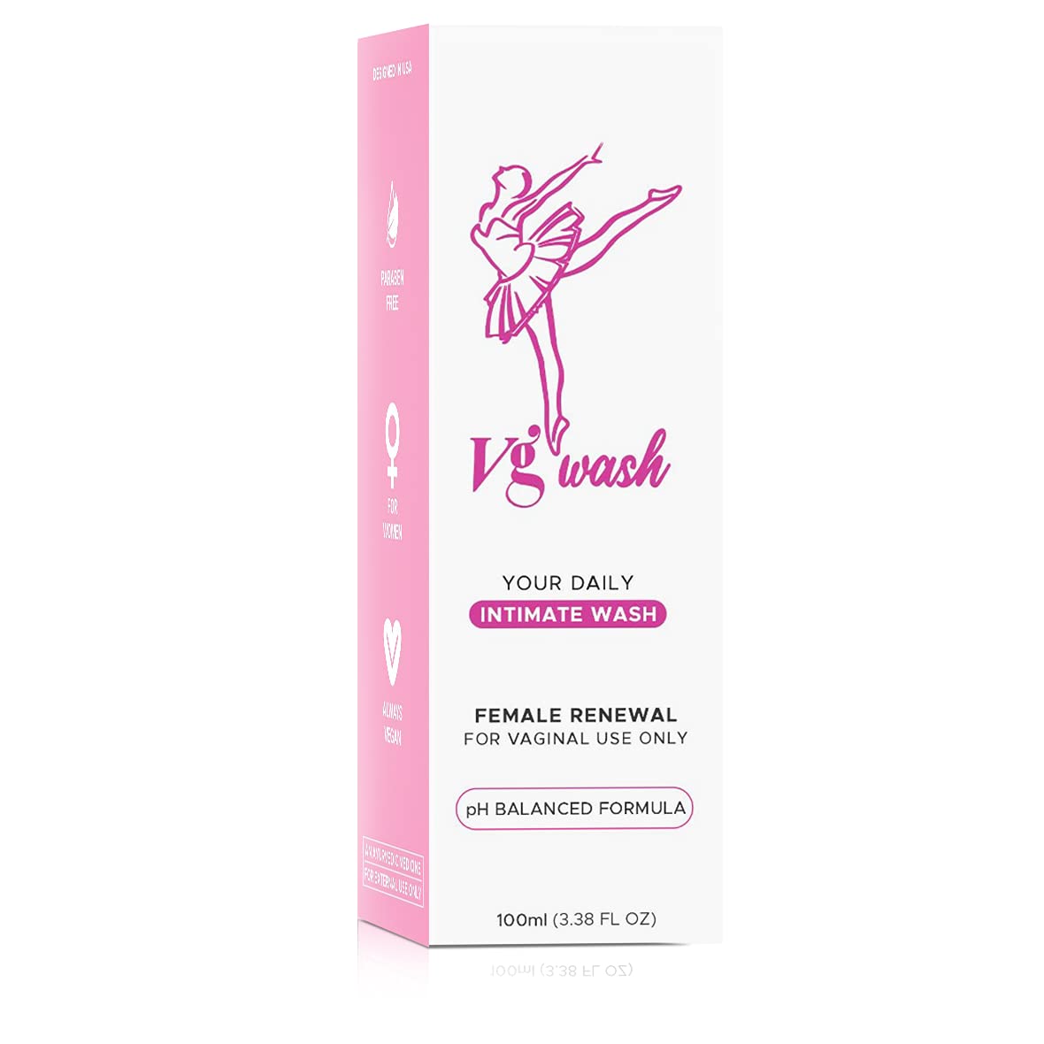 Vg-Wash | Intimate Wash for Women | pH Balanced | Paraben-Free